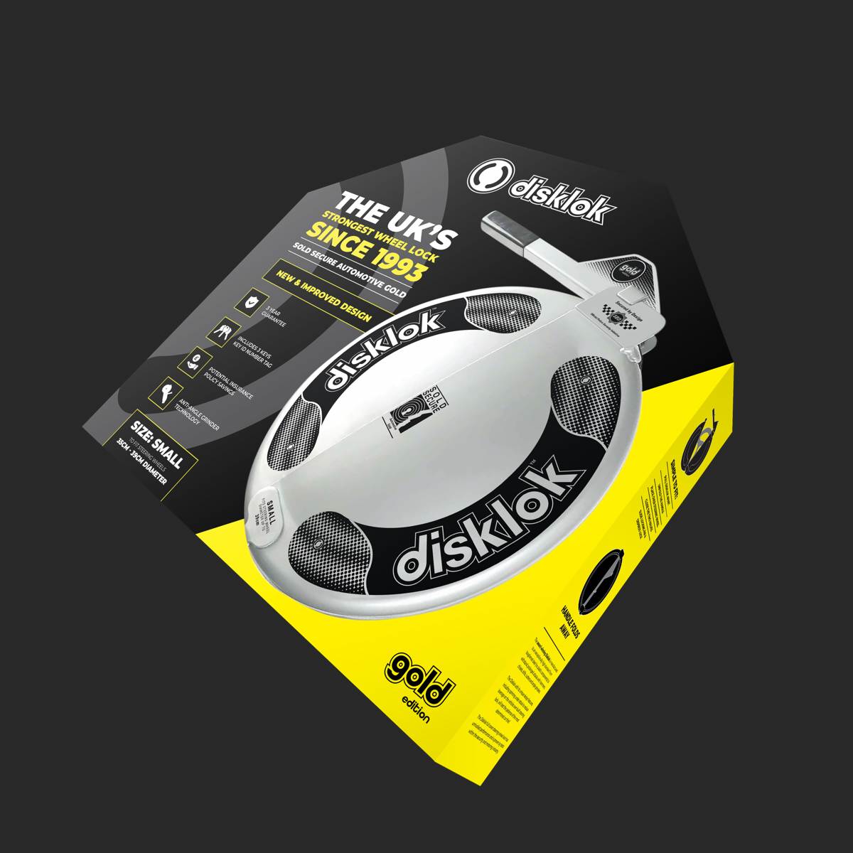[標準モデル] Disklok ディスクロック ゴールドエディション（シルバー） – Disklok日本公式ストア